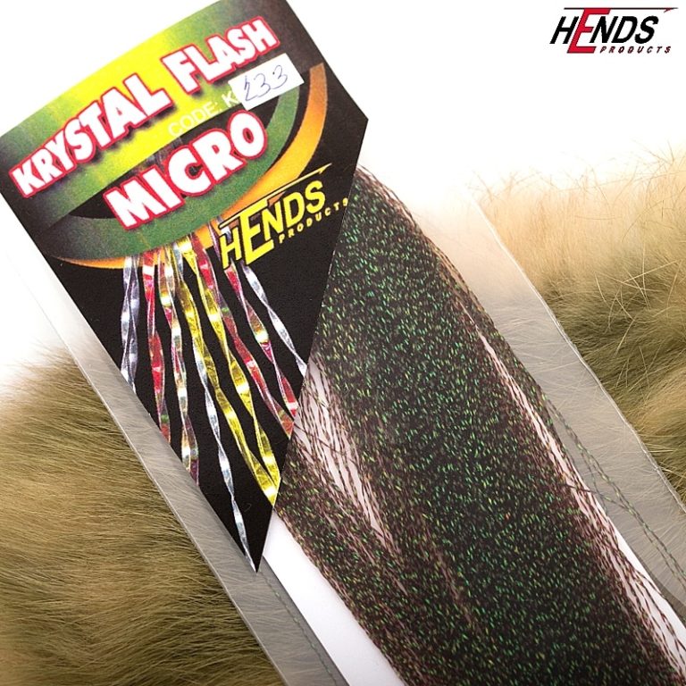 Krystal Flash Micro de Hends - Mykiss Fly Fishing - El mejor surtido